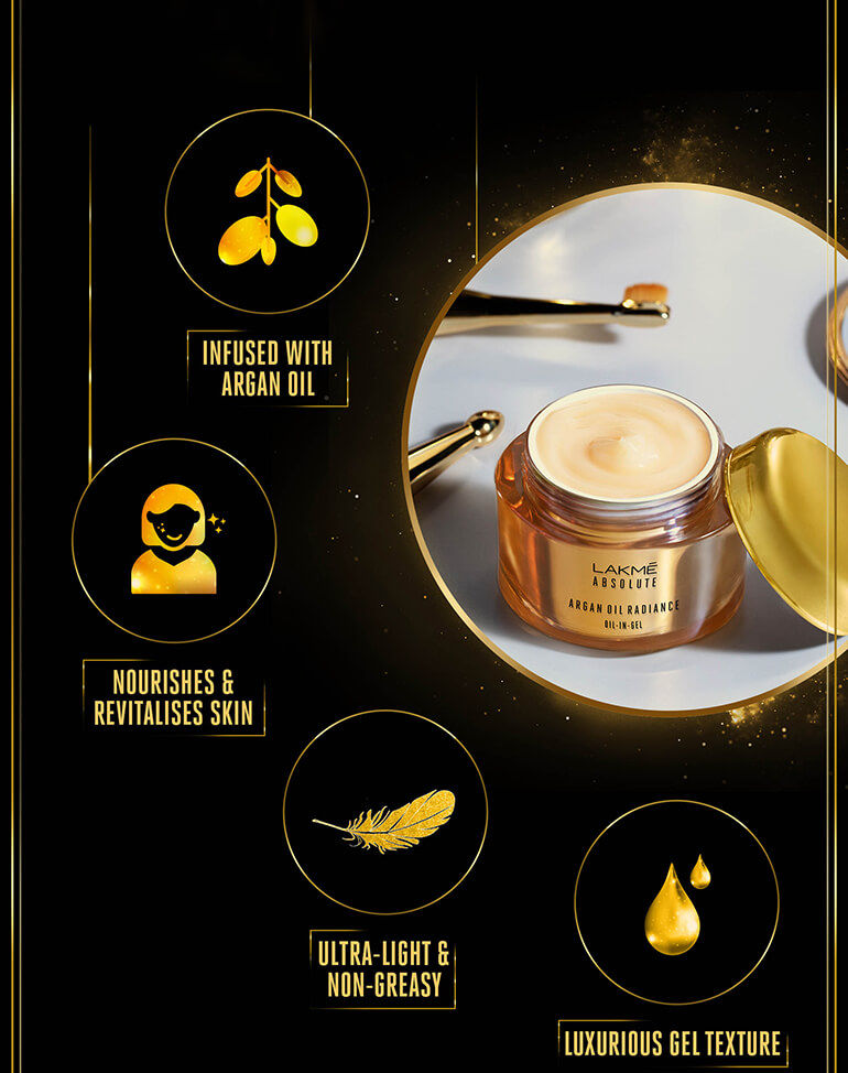 Lakme Absolute Argan Oil Radiance Oil-In Gel Cream: Buy Lakme Absolute ...