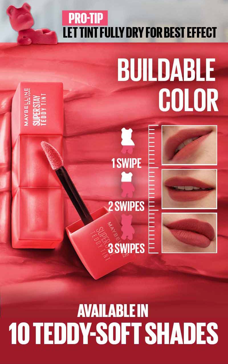 Maybelline New York Superstay Teddy Tint – Garg Traders