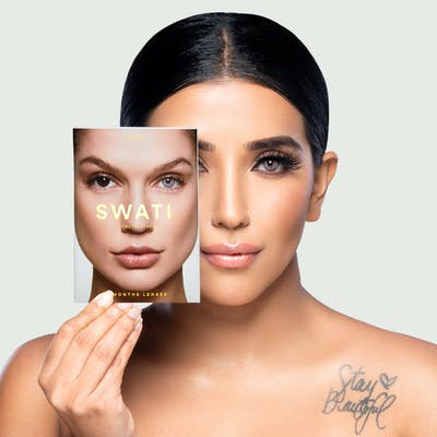 Swati Cosmetics Coloured Contact Lenses - Pearl: Buy Swati Cosmetics ...