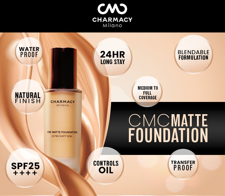 Buy Charmacy Milano CMC Matte Foundation Online
