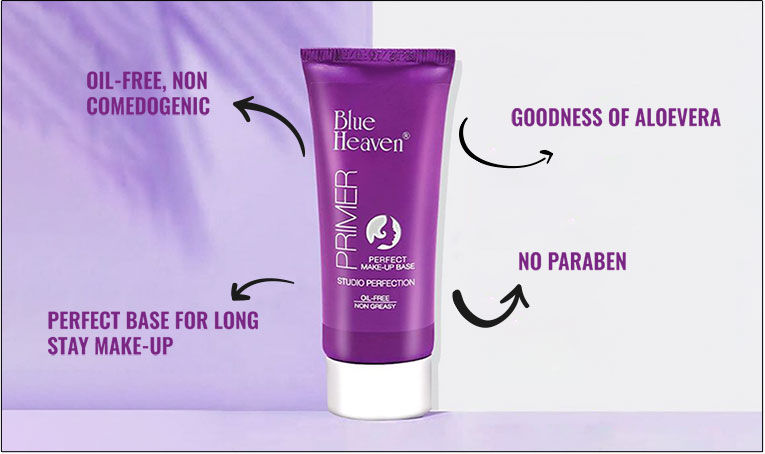 Blue Heaven Flawless Makeup Oil Free Base Primer: Buy Blue Heaven ...