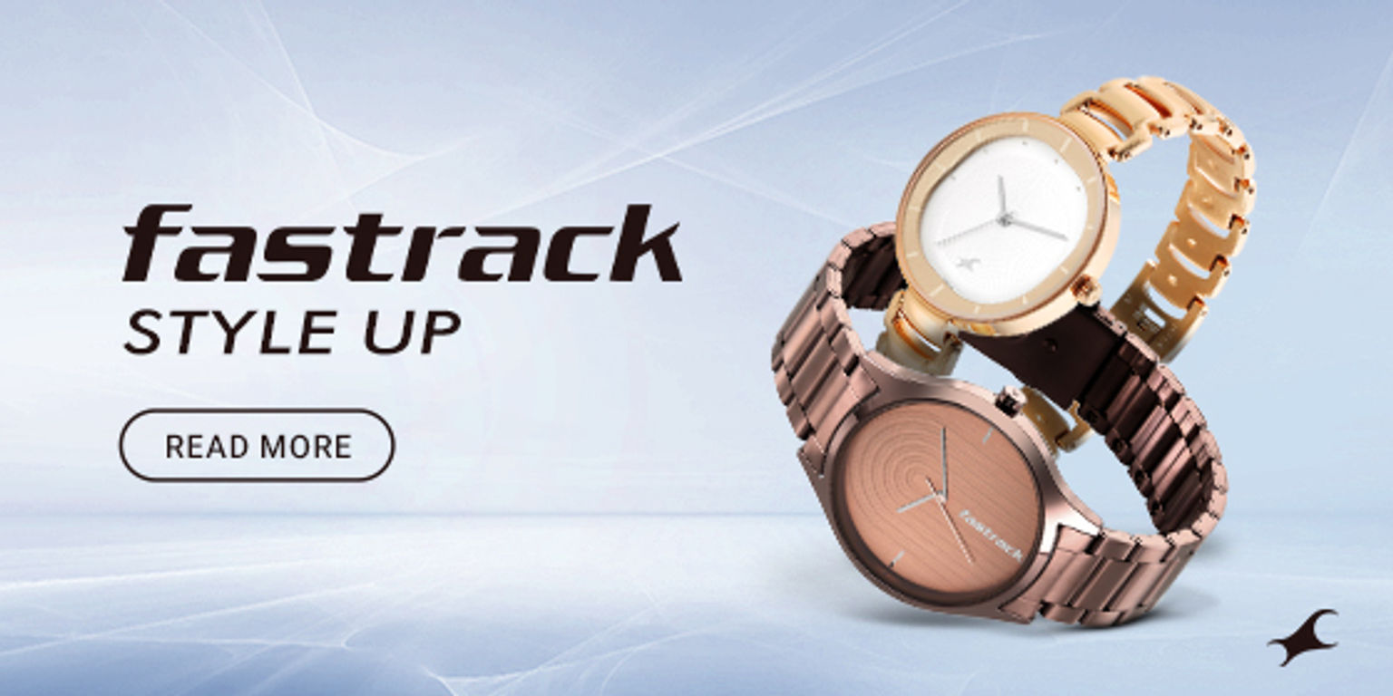 Buy Fastrack Style up 1.0 3247QM02 Brown Dial Analog Watch for Men Online