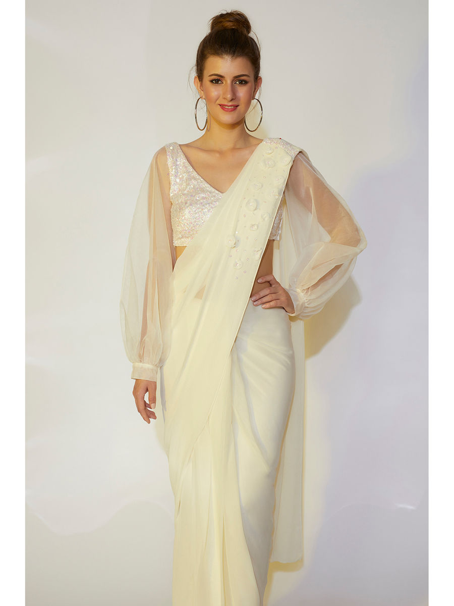 Buy Pre Draped Sarees Online with Classy and Easy to Wear Designs