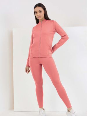 Buy Sweet Dreams Women Solid Peach Tracksuit (S) Online