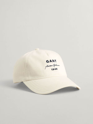 Buy GANT Men Cream Solid Baseball Cap online