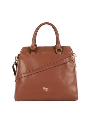 Buy Baggit Agile Brown Satchel Bag (M) Online