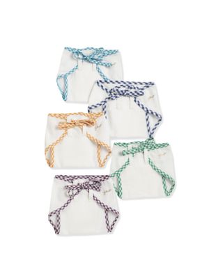 Buy Giggles & Wiggles World Colours Cloth Nappy for Newborn Set of 5 (0 ...