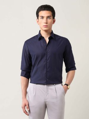 Buy Arrow Newyork Men Manhattan Slim Fit Twill Formal Shirt (38) Online