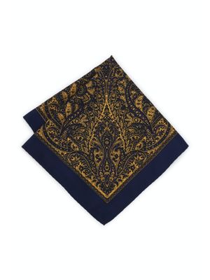 Buy Van Heusen Men Multi Paisley Print Formal Pocket Square Online