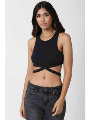Forever 21 Tops : Buy Forever 21 Black Cotton Top Online | Nykaa Fashion