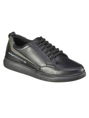 Duke Lace Ups : Buy Duke Solid-plain Black Sneakers Online | Nykaa Fashion