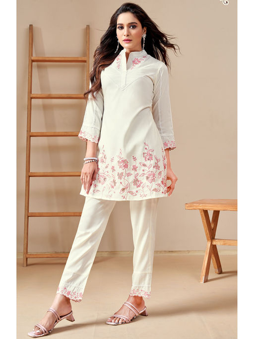 Buy Stylish White Lace Pants Collection At Best Prices Online