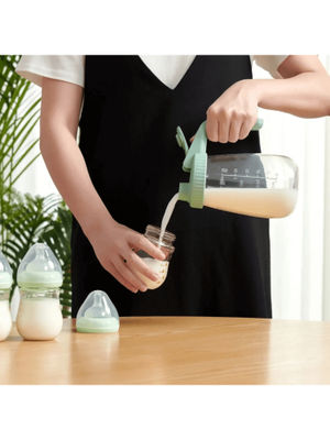 Buy Momcozy Green Breastfeeding Access Breast Milk Storage Container (0 ...