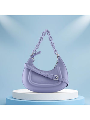 Buy Fastrack Purple Casual Sling Bag for Women Online