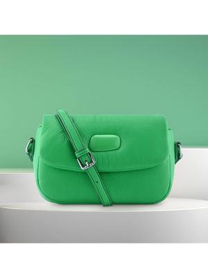 Buy Fastrack Green Casual Sling Bag for Women Online