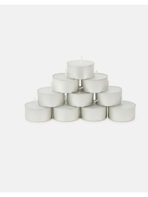 Buy Fabindia White Wax T-Lite Online
