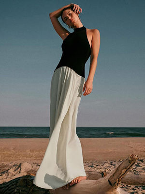 Buy Miakee Dark Aura Maxi Dress (S) Online