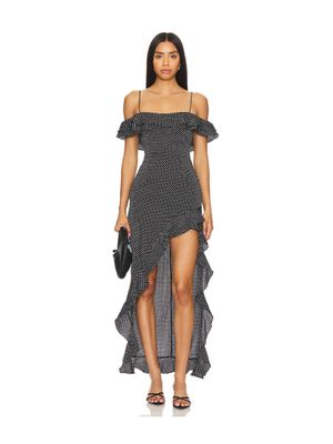 Buy MORE TO COME Suzie Ruffle Maxi Dress Online