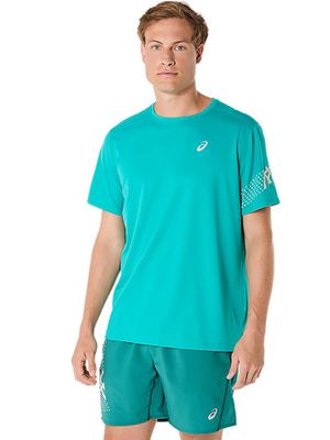 Buy ASICS Mens Running T-Shirt Blue (XS) Online