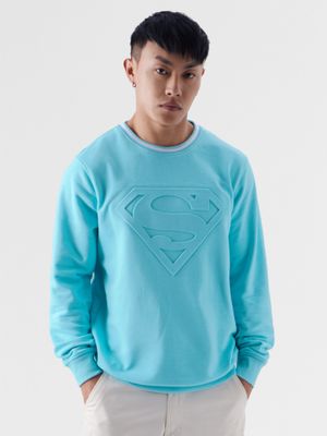 Buy The Souled Store Official Superman- Hope Men Oversized Sweatshirt ...