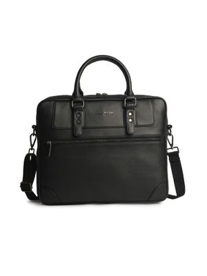 Buy Gauge Machine Unisex 16 Black Messenger Laptop Bag Online