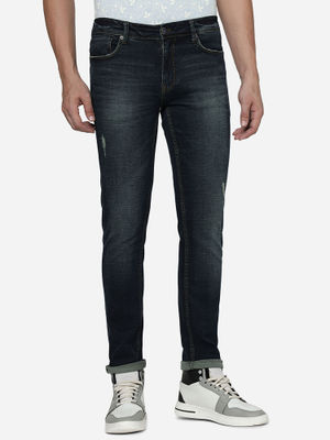 JadeBlue Jeans : Buy JadeBlue Men Dark Indigo Solid Slim Fit Jeans ...