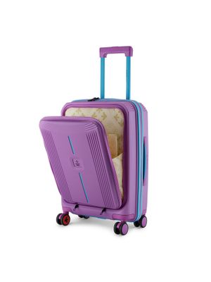 Buy Nasher Miles Unisex Purple Alexandria Hard-Sided Polypropylene ...