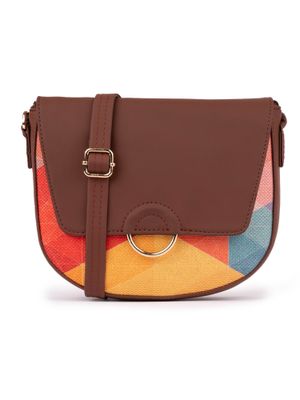 Buy Zouk Women Multi-Color Classic Sling Bag Online