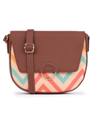 Buy Zouk Women Multi-Color Classic Sling Bag Online