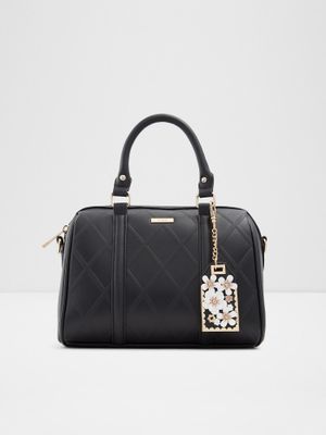 Buy Aldo LEOLITA001 Black Solid Barrel Bag Online