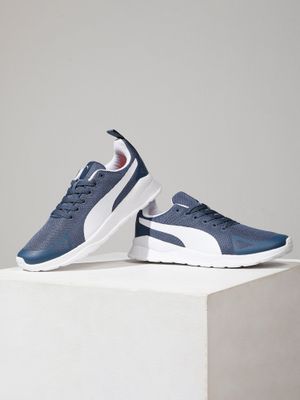 Buy Puma Comp Men Blue Sneakers Online