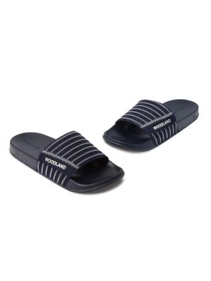 Buy WOODLAND Navy Blue Mens Sliders (EURO 39) Online