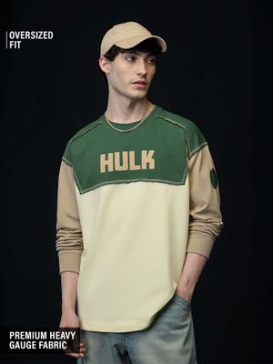 Buy The Souled Store Official Hulk: Release The Smash Men Oversized ...