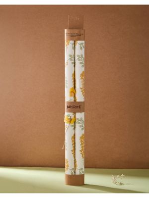 Buy Fabindia Yellow Paper Amaltas Wrapping Sheet (Pack of 4) Online
