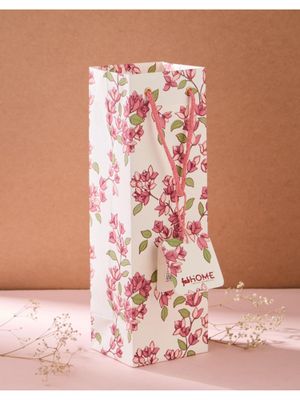 Buy Fabindia Pink Paper Bougainvillea Gift Bag Online