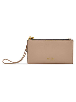 Buy MIRAGGIO Beige Solid Wallet Online