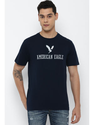 American Eagle T-Shirts : Buy American Eagle Men Blue Super Soft Graphic T-shirt Online | Nykaa ...