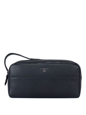 Buy Da Milano Genuine Leather Black Pouch Online