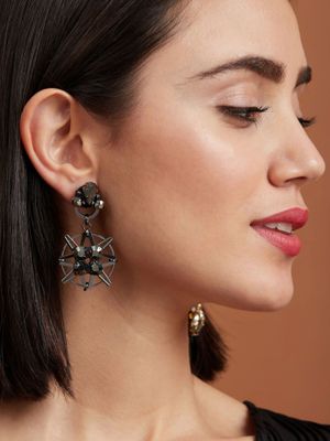 Buy Rhea Nebula Starry Crystal Drop Earrings Online