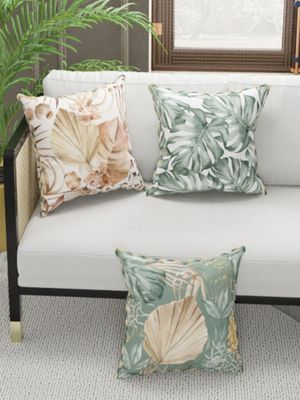 Buy Bianca Designer Reversible Printed Silk Linen Cushion Covers ...