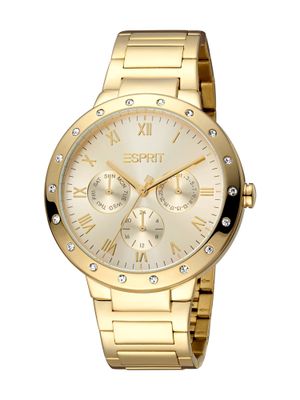 Buy Esprit Gold Dial Women Watch ES1L225M0055 (M) Online