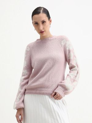 Buy RAREISM Women Zane Pink Sweater (XXS) Online