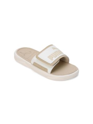 Buy Puma Royal Cat Comfort Unisex Beige Slides Online
