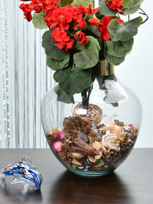 Buy At Home by Nilkamal Inverted Cone Vase - White Online