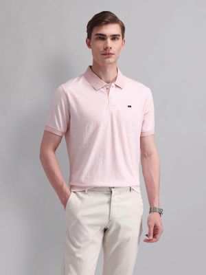 Buy AD By Arvind Modern Slim Printed Polo T-Shirt (L) Online