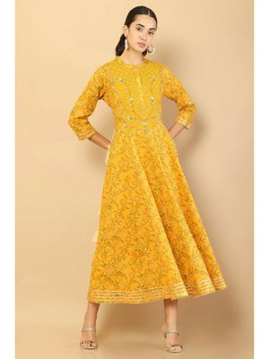 Buy Soch Women Yellow Floral Dress Online
