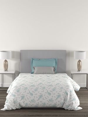 Buy MYTRIDENT Home Essential Bedsheet with 2 Pillow Covers 144 TC ...