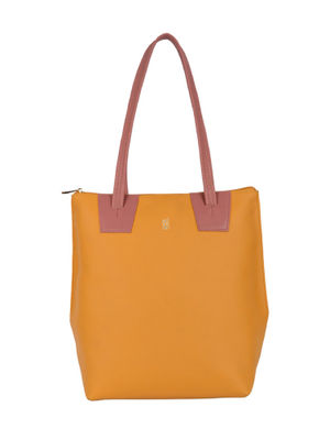Buy Baggit Fioy Large Yellow Tote Handbag Online