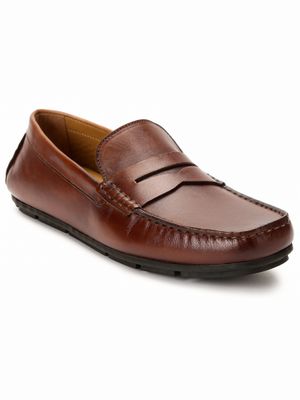 Buy Rare Rabbit Brix Tan Loafer (UK 9) Online