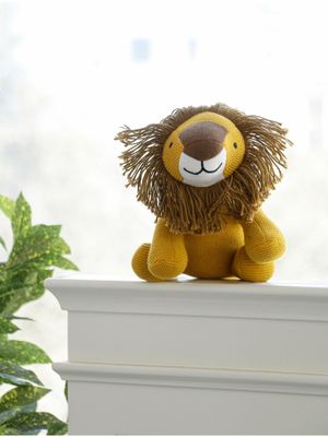 Buy PLUCHI Baby Lion - Cotton Knitted Stuffed Soft Toy Online